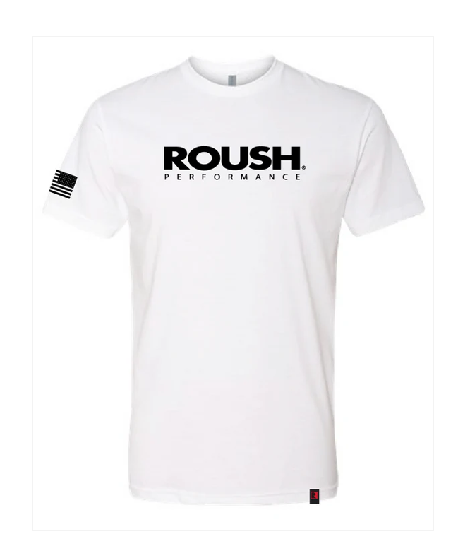 Roush Performance Tee - White – Roush Performance Gear Store